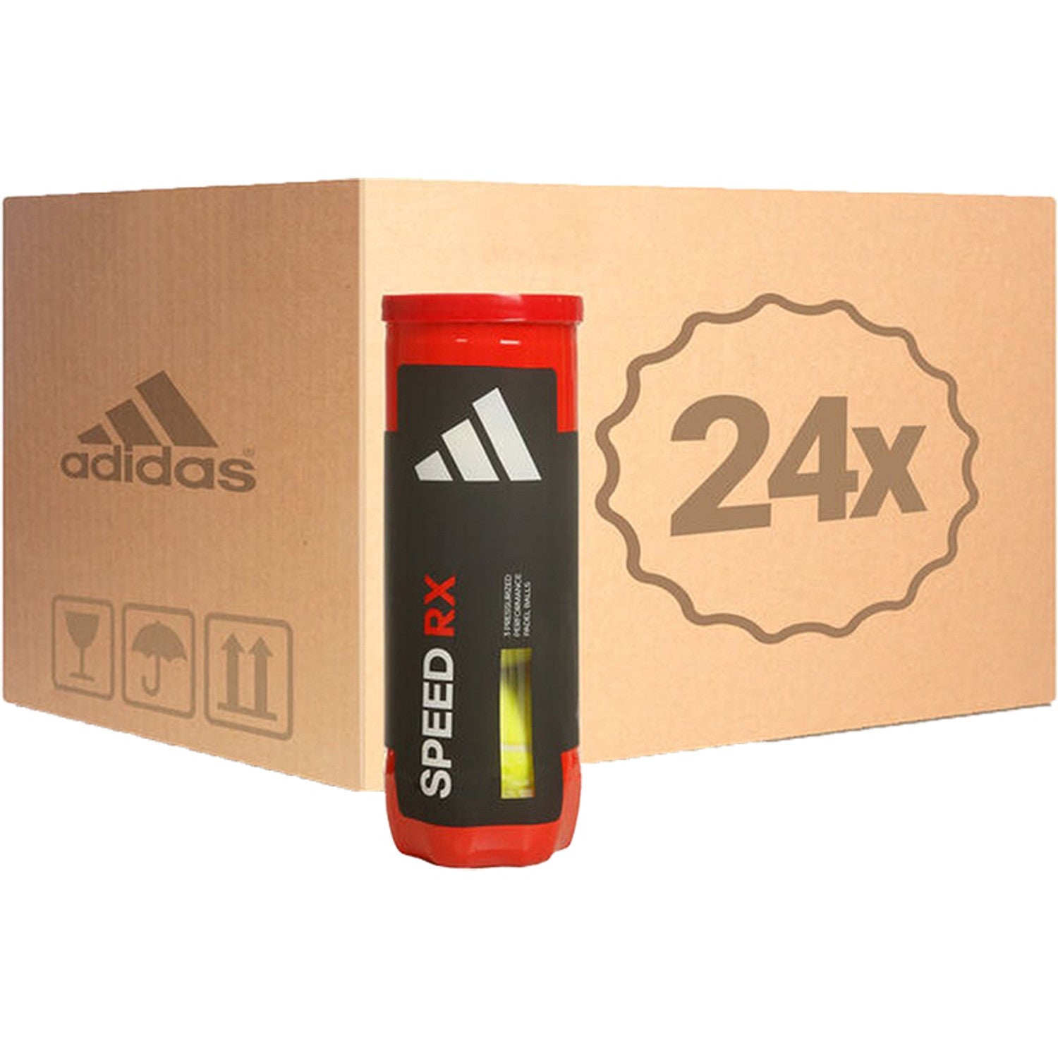 Adidas Speed RX Balls Box (24 x 3) - Justpadel.com