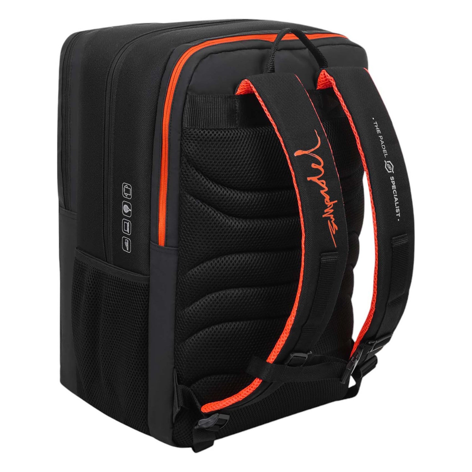 Bullpadel Backpack Ionic Black 2025 | Padeltas | Justpadel.com ...